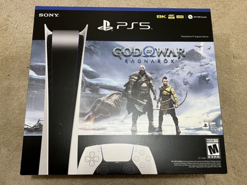 PLAYSTATION 5 PS5 Digital Edition Console God of War Ragnarok Bundle In Hand NEW EUR 515,41 ...